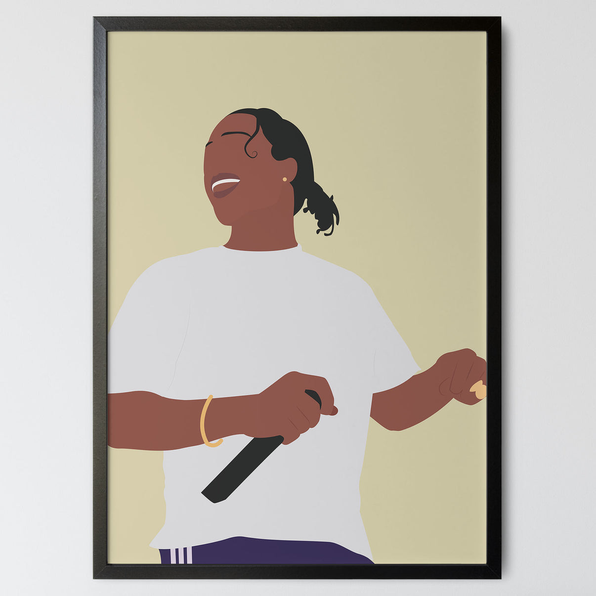 AsAp Rocky Poster – Minimal Wall