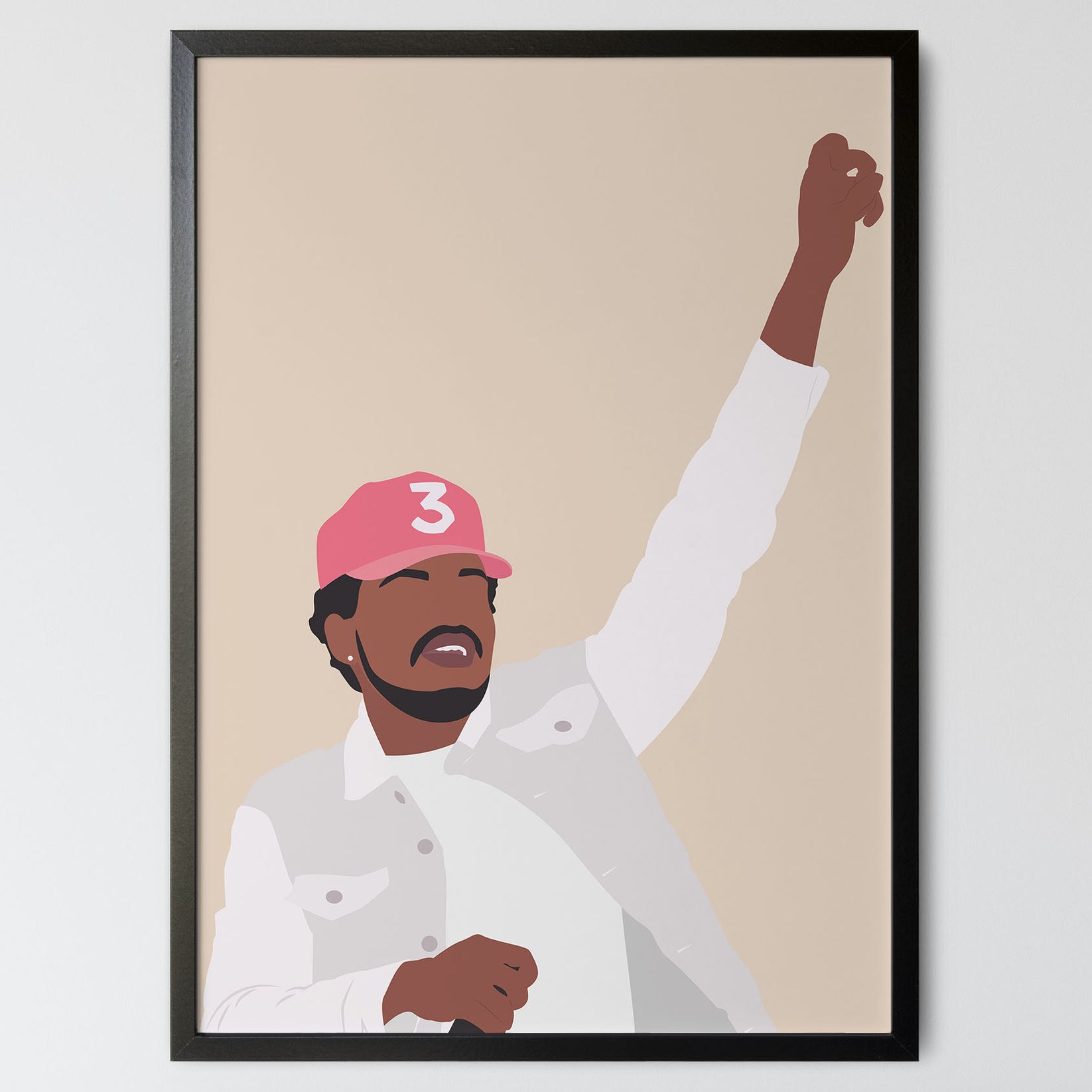 Chance the Rapper Poster – Minimal Wall