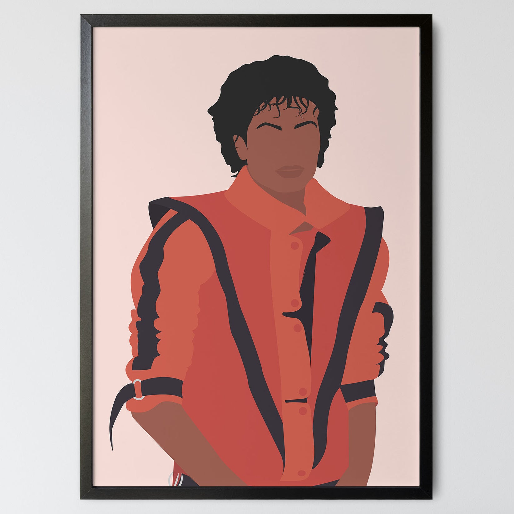 Michael Jackson Poster – Minimal Wall