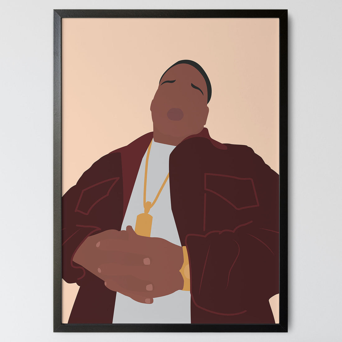 Notorious BIG Biggie Small Poster – Minimal Wall