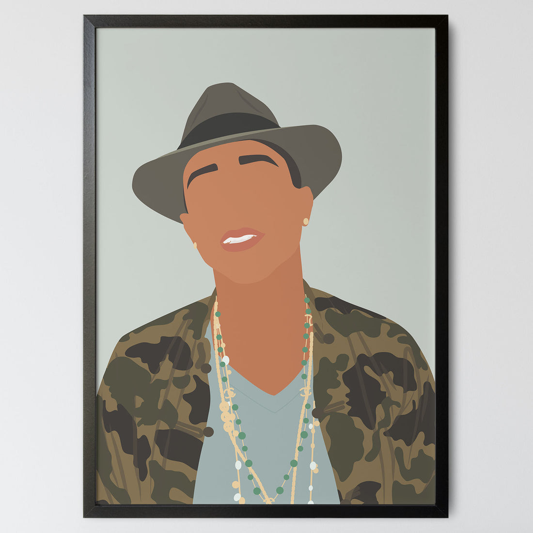 Pharrell Williams Poster – Minimal Wall