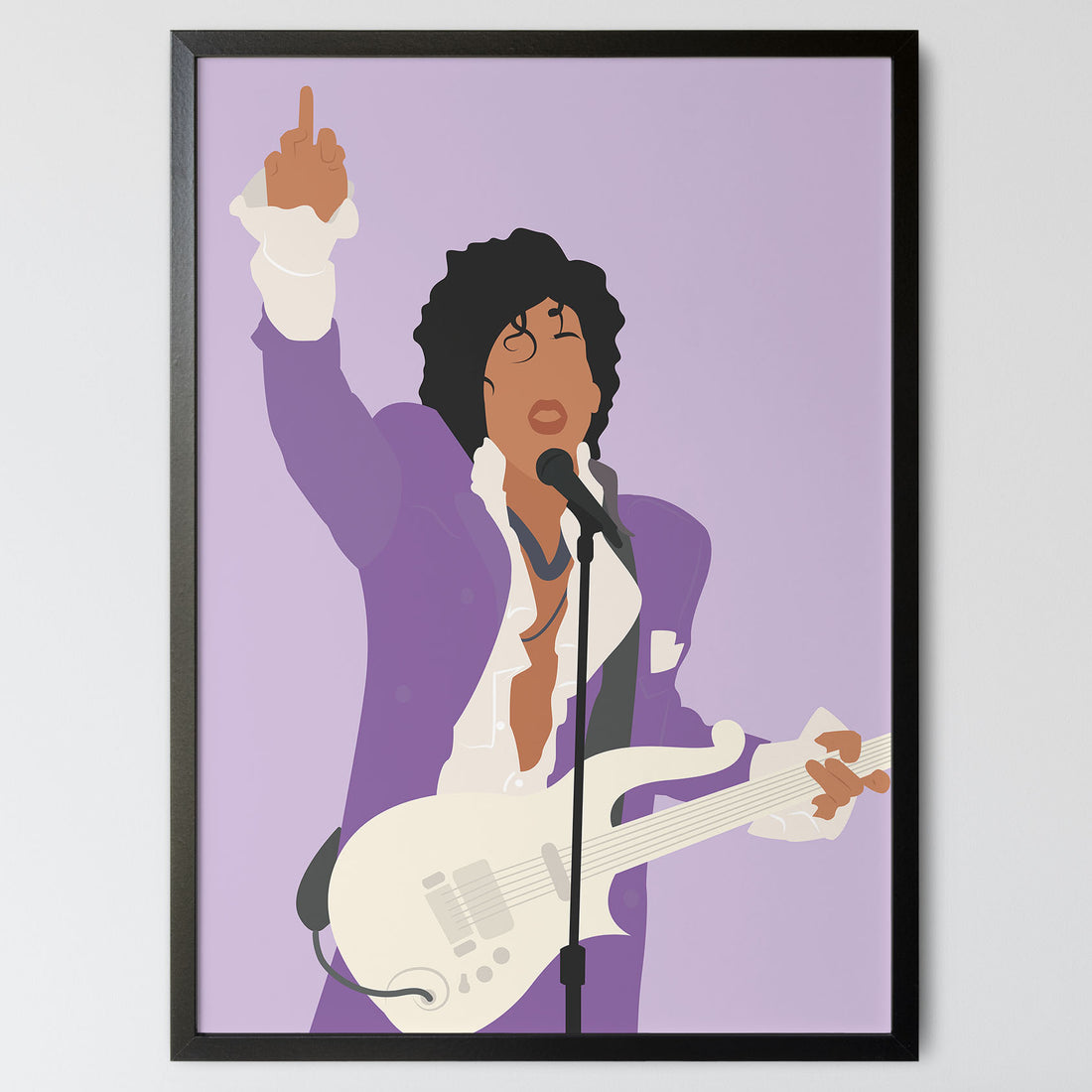 Prince Poster – Minimal Wall