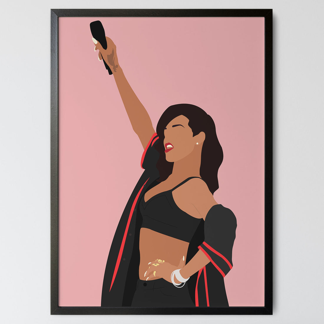 Rihanna Poster – Minimal Wall