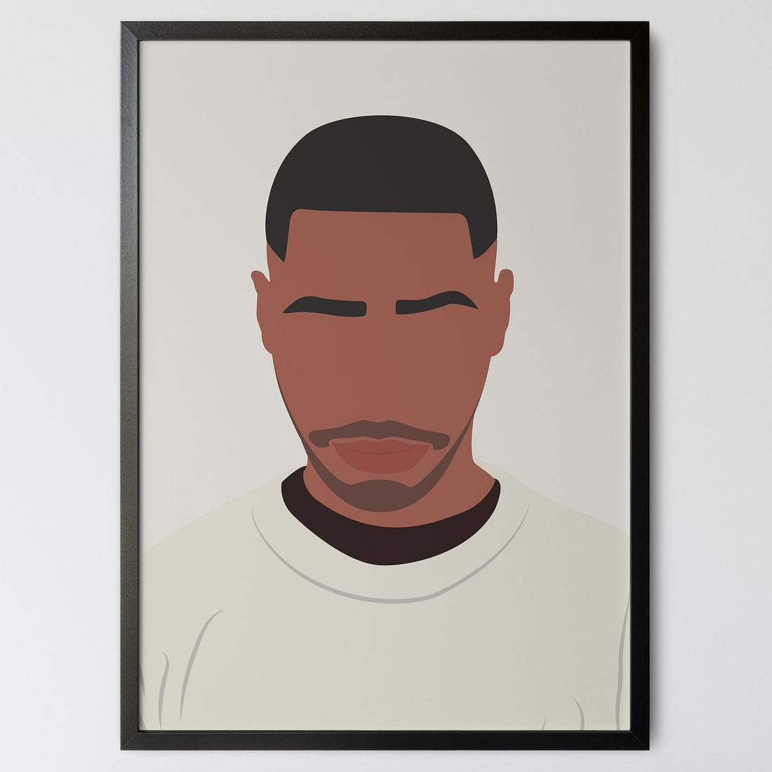 Santan Dave Poster – Minimal Wall