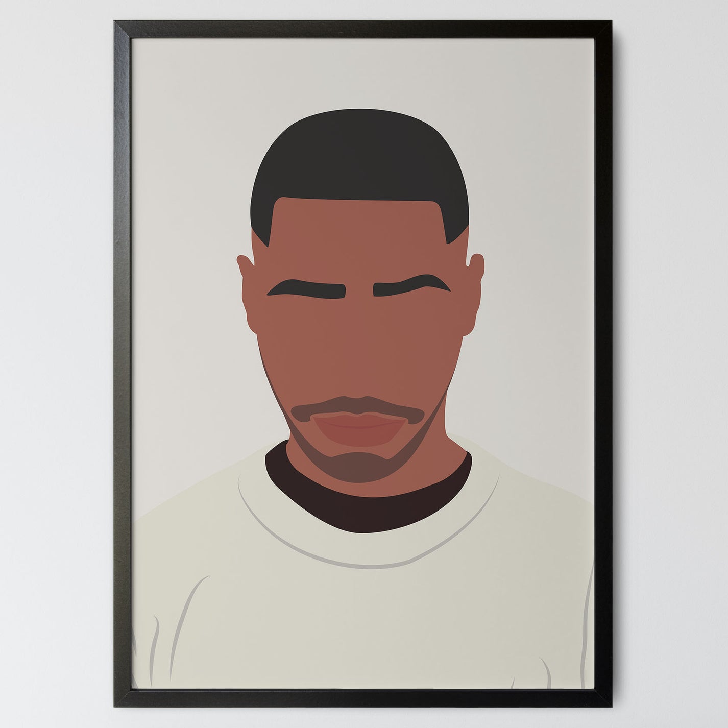 Santan Dave Poster – Minimal Wall