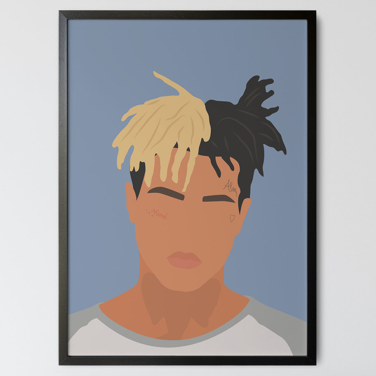 XXXTentacion Poster – Minimal Wall