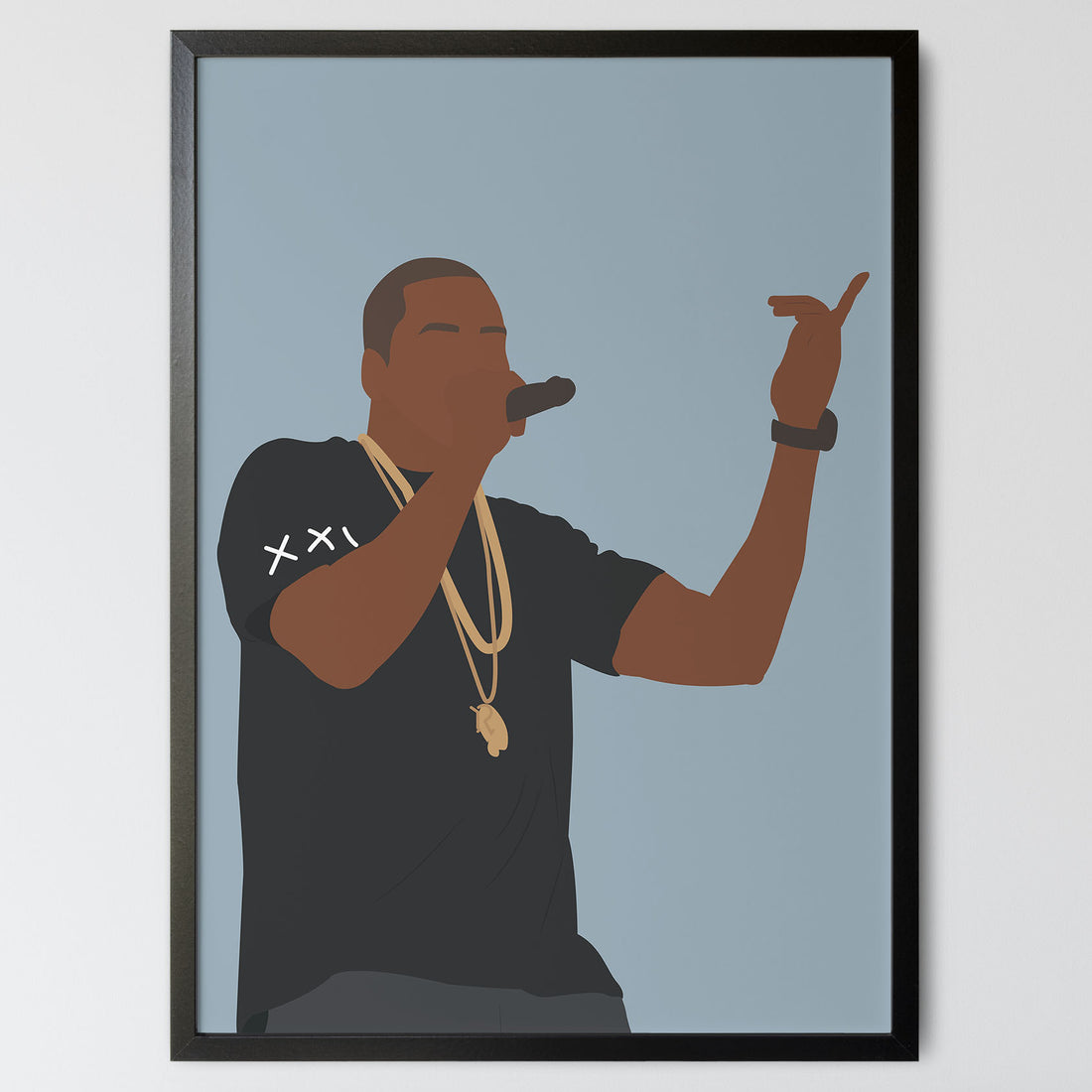 Jay Z Poster – Minimal Wall