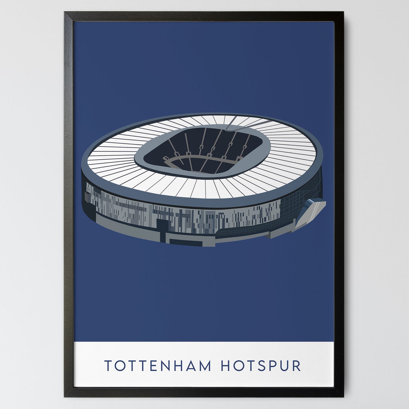 Tottenham Hotspur Poster Stadium – Minimal Wall