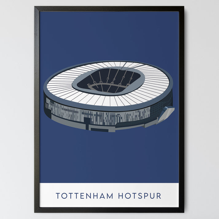 Tottenham Hotspur Poster Stadium – Minimal Wall